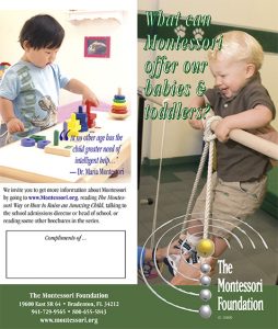 Pamphlet – What Can Montessori Offer Our Infants and Toddlers ...