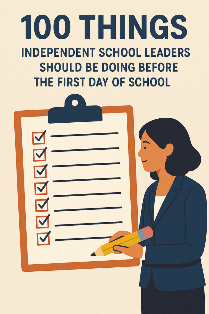 100 Things School Leaders can do before school reopens | Montessori ...